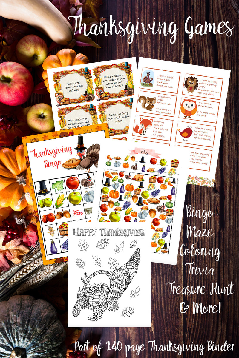 Thanksgiving Binder {140+ pages}| TheHousewifeModern