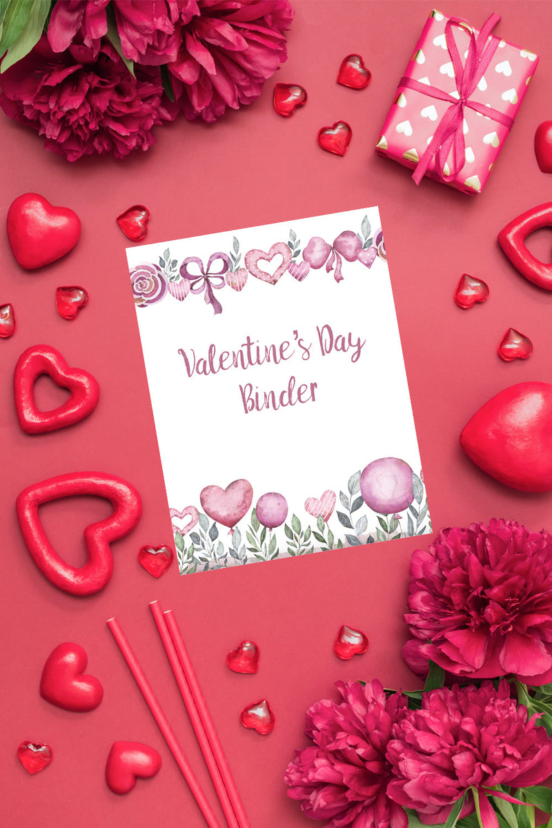 Valentine's Day Binder {140+ pages}| TheHousewifeModern