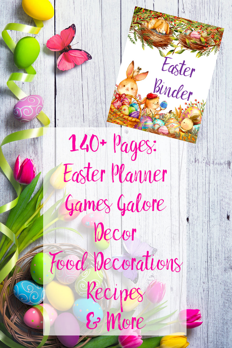 Easter Binder {140+ pages}| TheHousewifeModern