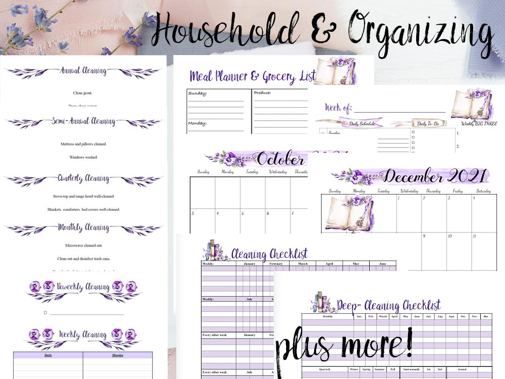 Life Organized Binder- Home Management Binder| TheHousewifeModern