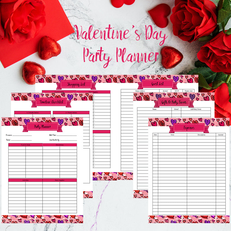 Valentine's Day Binder {140+ pages}| TheHousewifeModern